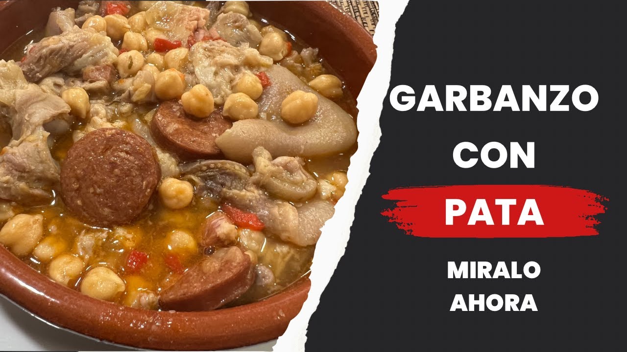 ESTO ES GARBANZOS CON PATA COMO LO HACE EL JAMALICHE #eljamaliche # ...