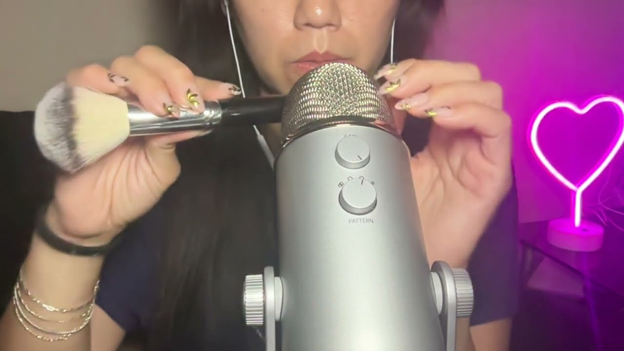 ASMR | First Experience with 100% Sensitivity Mic Sounds - YouTube