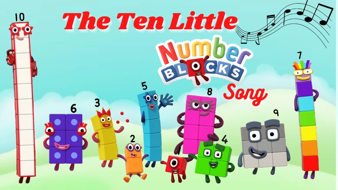 Ten Little Numberblocks Song | Fanmade Numberblocks - YouTube