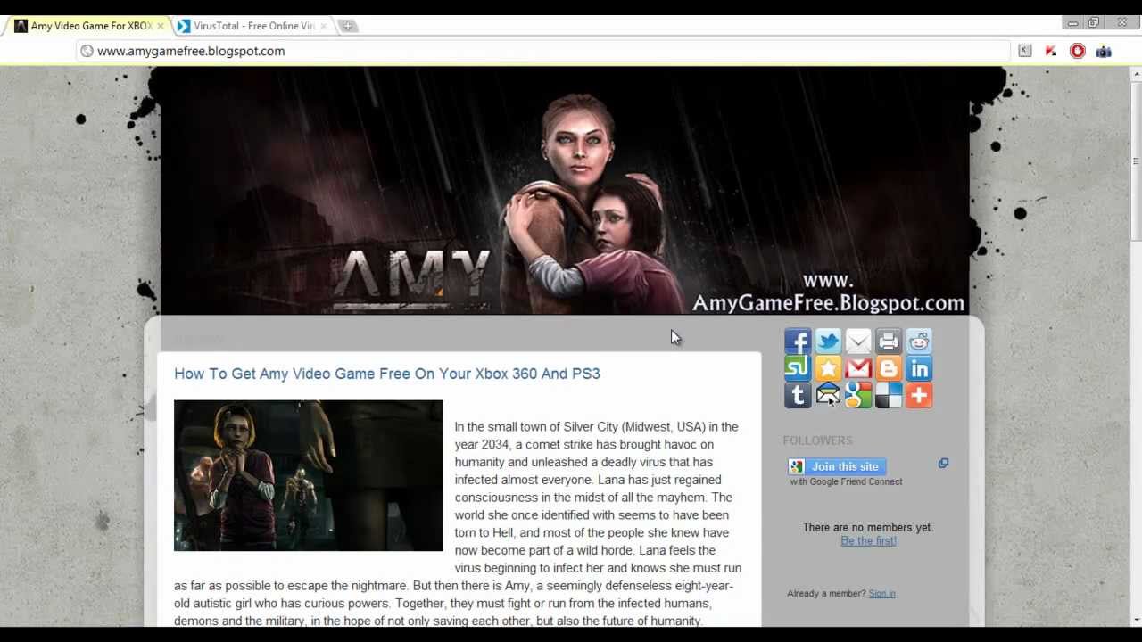 Download Amy Free - Xbox 360 - PS3 - YouTube