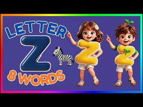 Z Harfi Şarkısı | Z ile Başlayan 8 Kelime | Fonik | Jump & Bloom