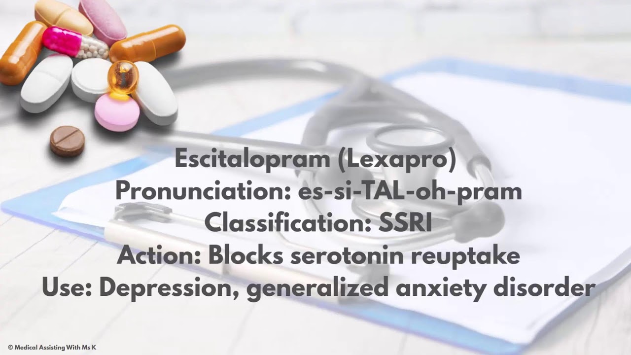 Medication Classifications and Examples | Generic vs Trade Name | Side ...