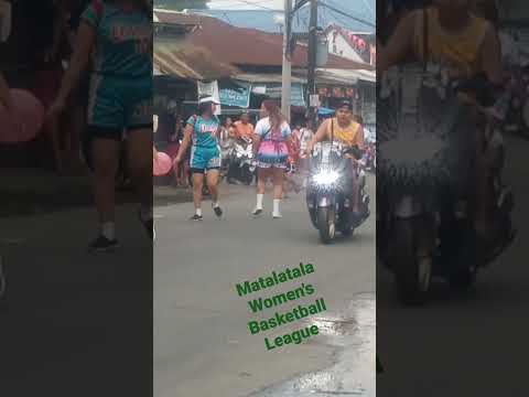 Opening Parade Matalatala Basketball League - YouTube
