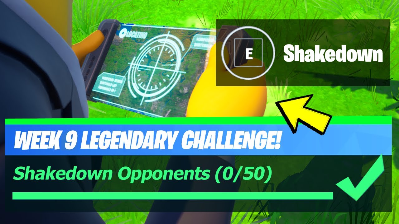 Shakedown Opponents & Shakedown an IO Guards - Fortnite - YouTube