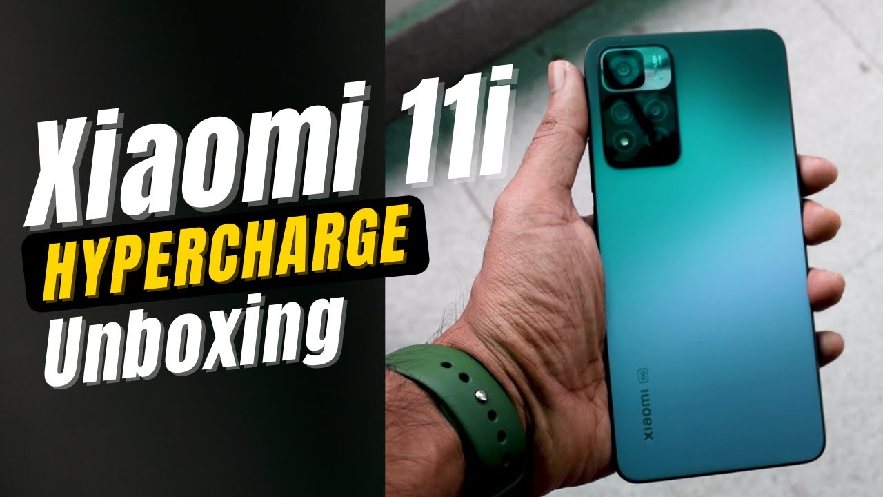 Xiaomi 11i HyperCharge Unboxing & First Look: ‘Hyper’ charging ...