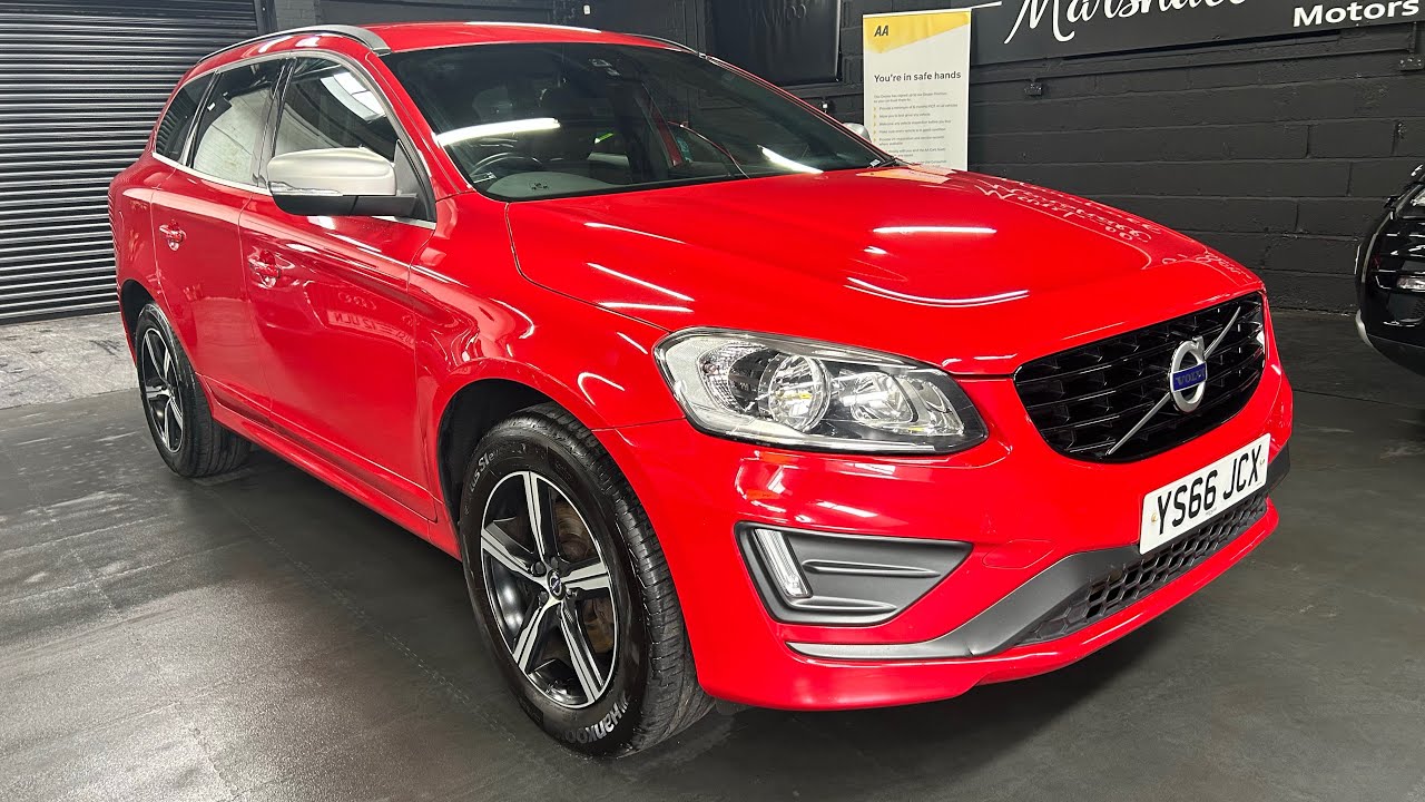 2016/66 Volvo XC60 2.0D4 R-Design Nav ( Passion Red ) - YouTube