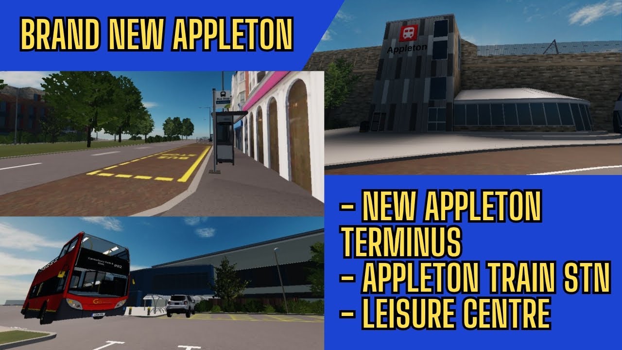 BRAND NEW Appleton Update in Canterbury and District Bus Simulator ...