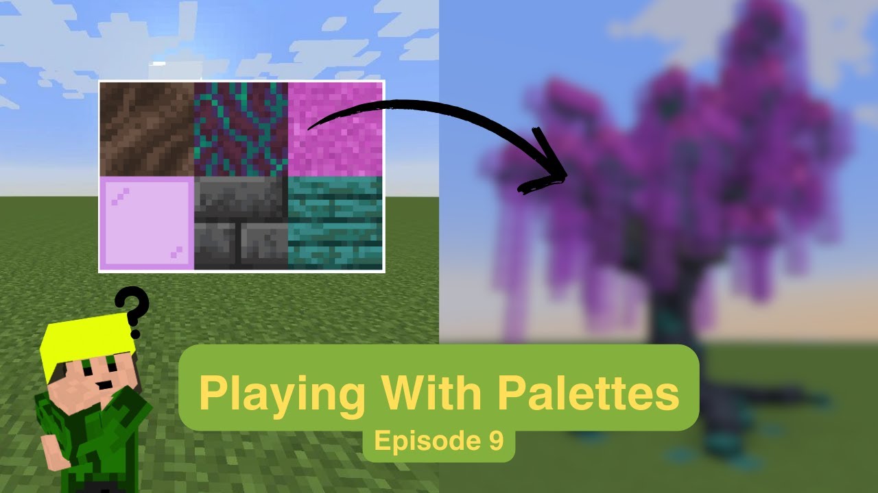 Can I make something magical with this Minecraft Palette?| Playing with ...