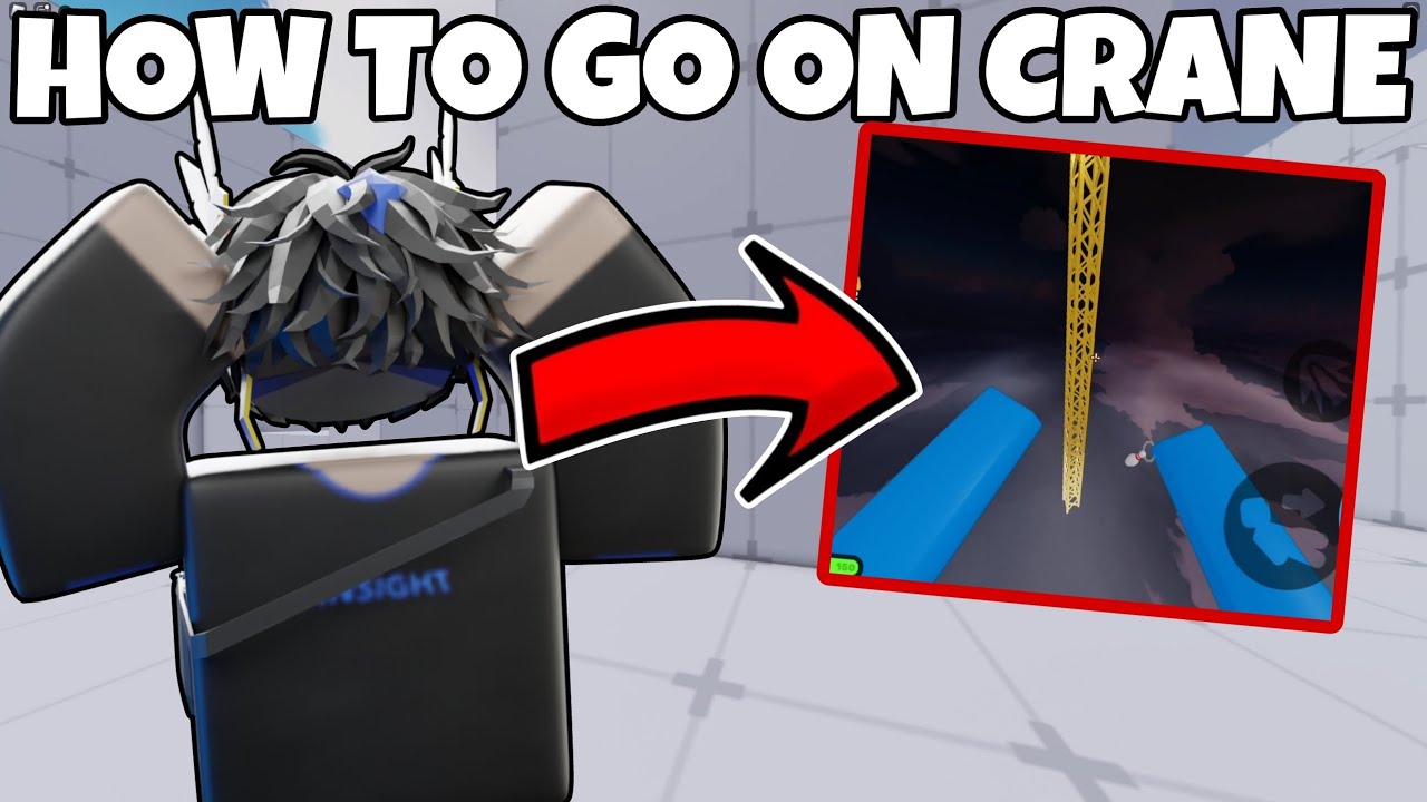 How to go on top of the crane in Roblox Rivals! - YouTube