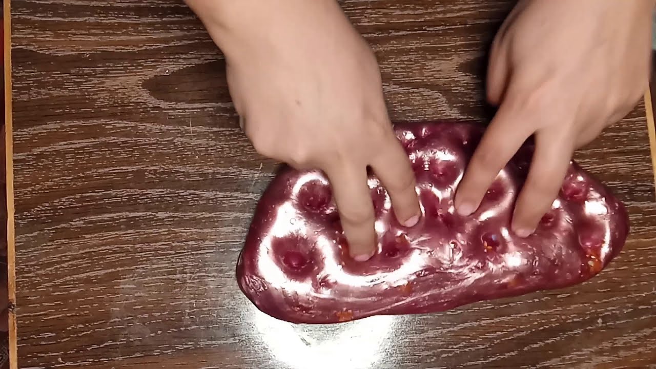 Making pigmented slime with pipping bags| most satisfying slime ASMR ...