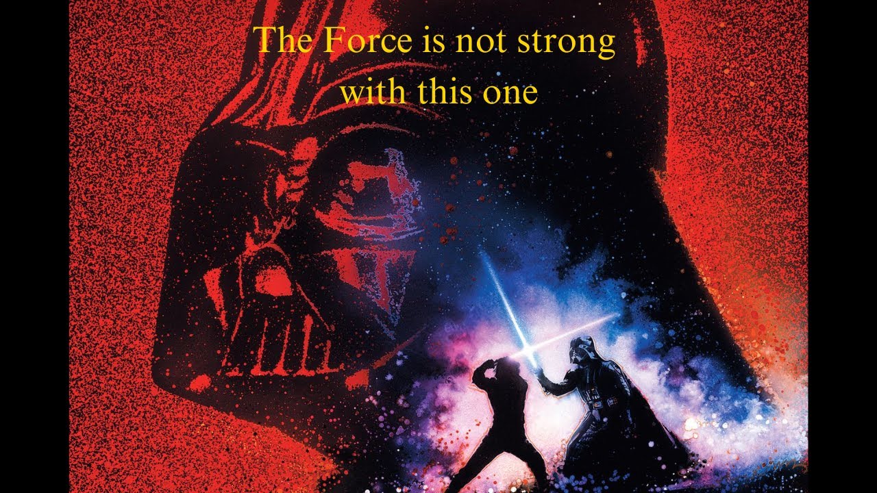 The Force is not strong with this one - YouTube