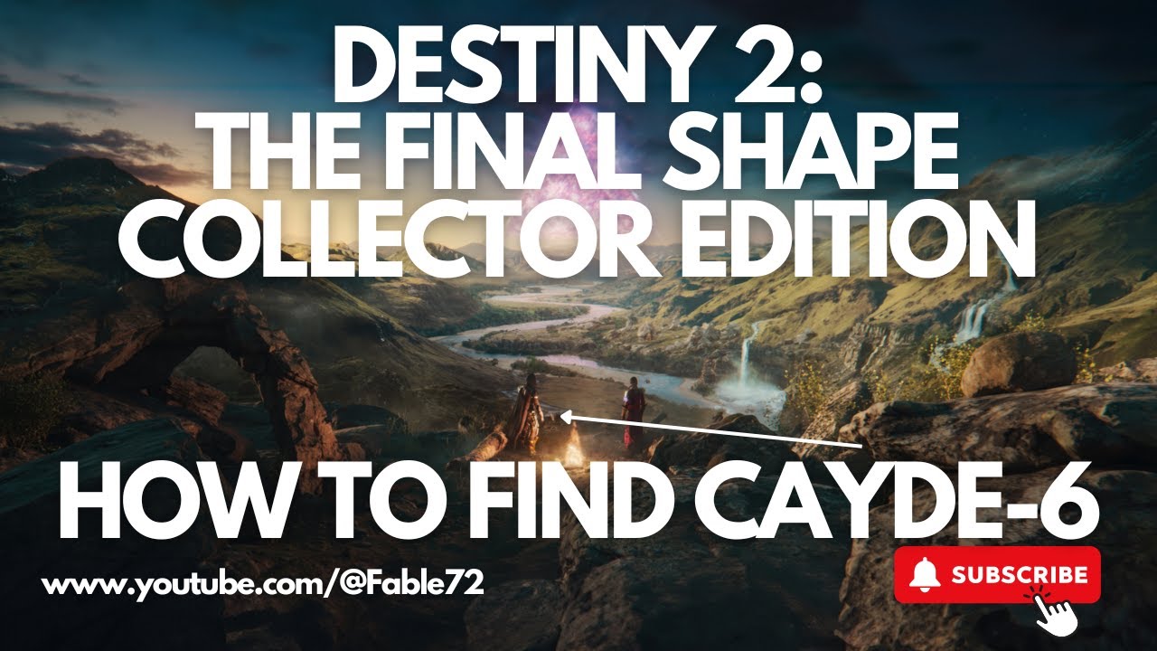 How to Get Cayde- 6 Destiny 2: Final Shape Collector Edition - YouTube