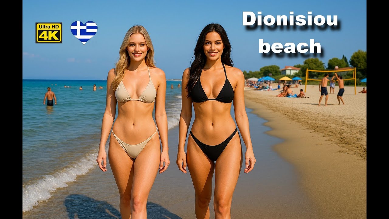 Dionisiou beach, Greece - Dionisiu plaža (Nea Mudania), Halkidiki ...