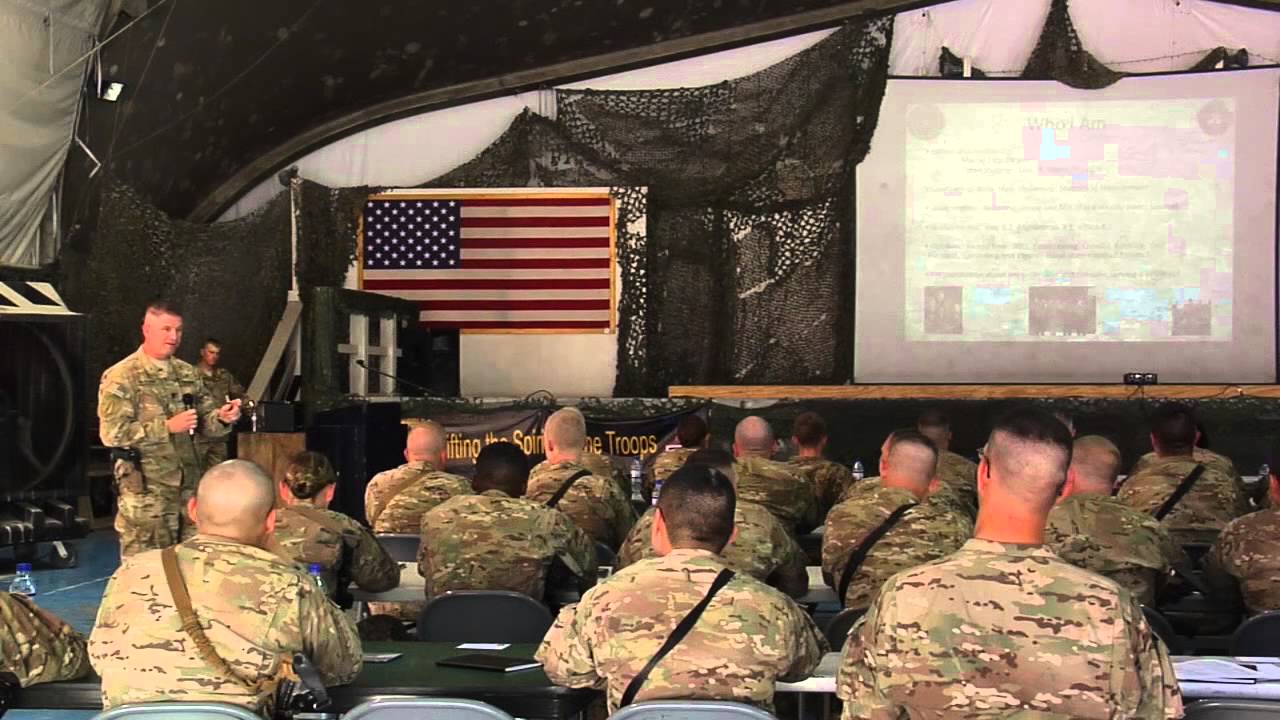 39th Joint Movement Control Battalion Lieutenant's Conference - YouTube