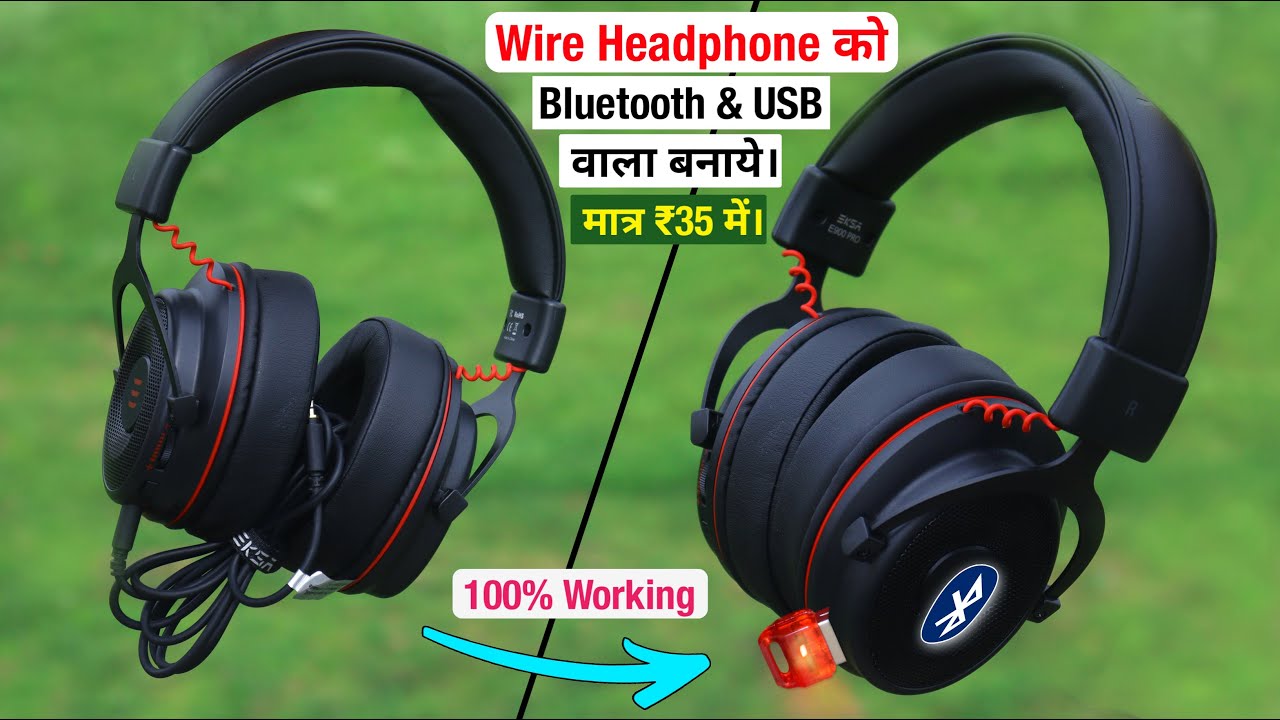 USB Port in Bluetooth Headphone - YouTube
