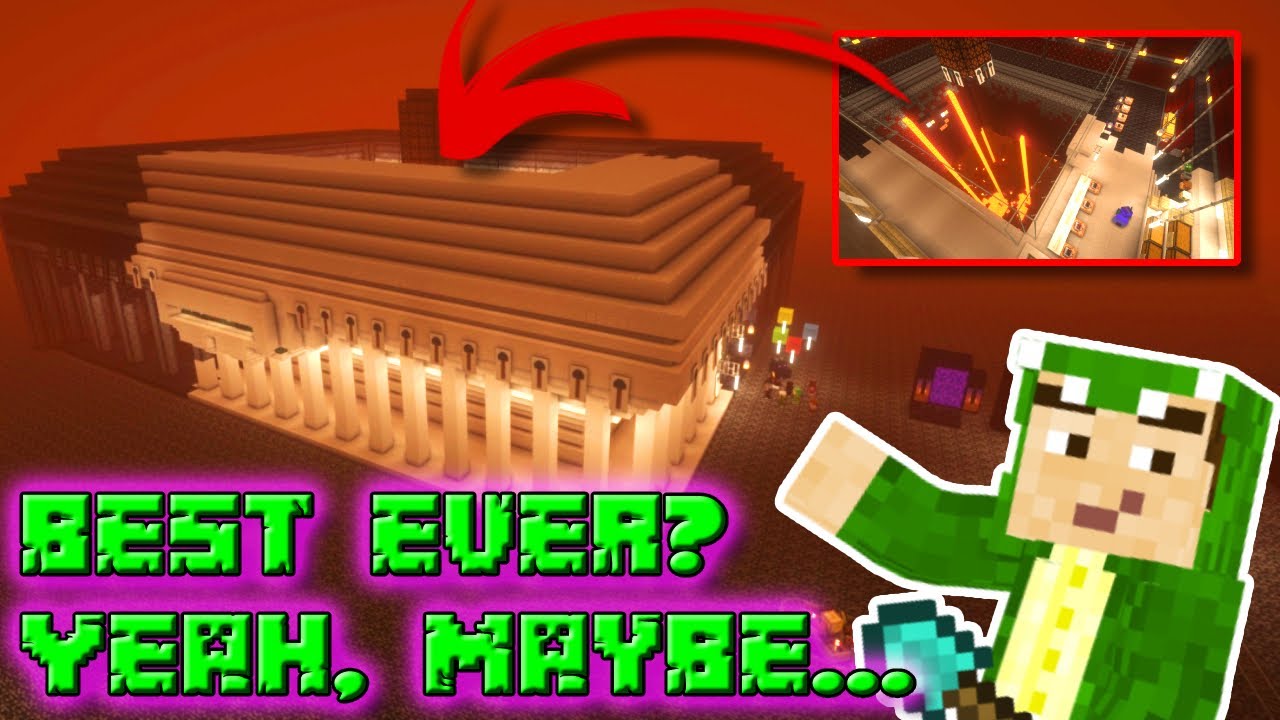 I built the BEST EVER Spleef Arena in Minecraft - Also, what the hell ...
