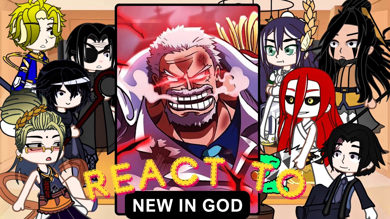 Record of ragnarok Gods react to garp as new in god | Gacha life 2 ...