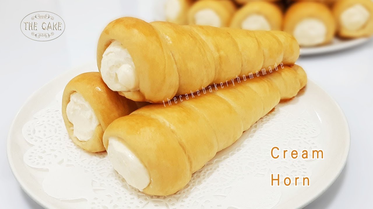 Cream Horn : By The Cake - YouTube