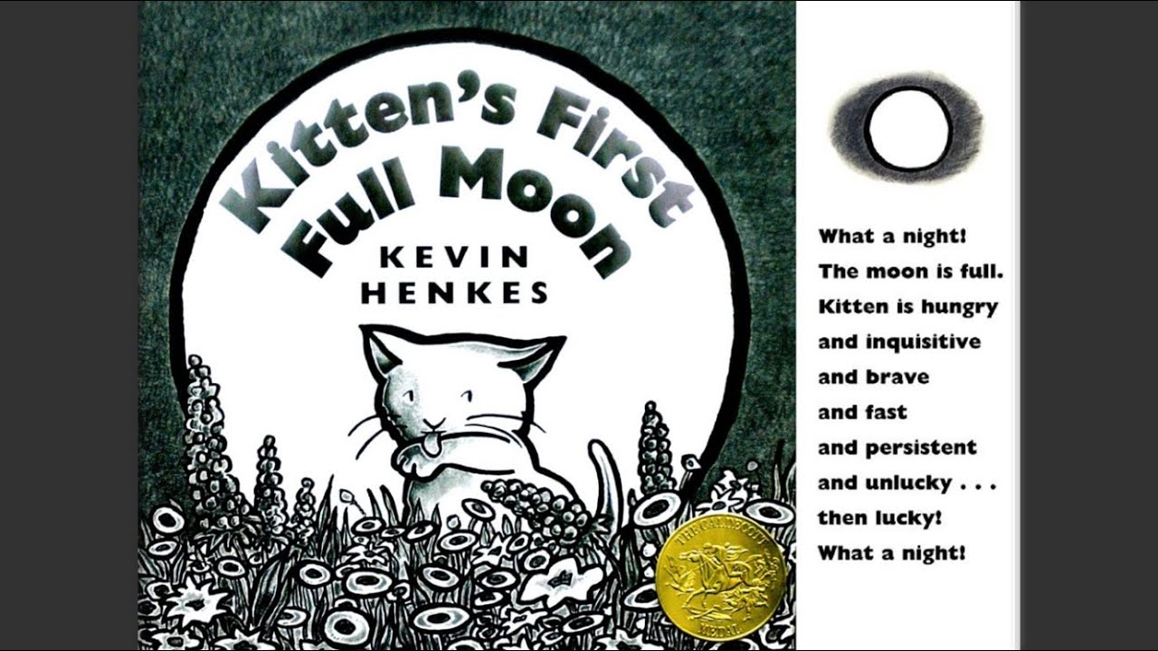 Kitten's First Full Moon - short story children's book read aloud - YouTube