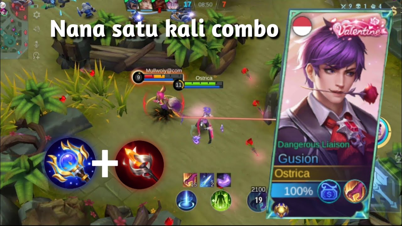 COMBO GUSION REVAMP | NANA MAIN DI RUMPUT? AUTO KAGETIN BALIK - Mobile ...