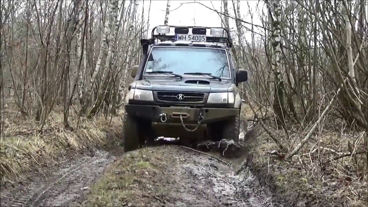 Galloper off road - YouTube