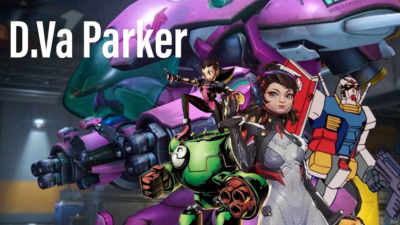 D.Va Parker Plants Spider-Nests in Marvel Overwatch - YouTube