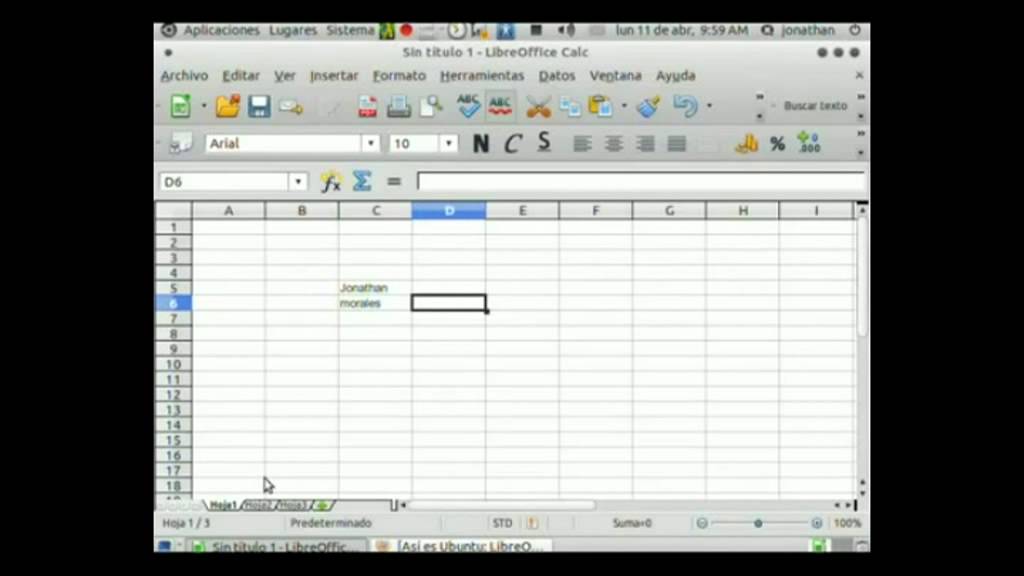 Office Excel gratis LibreOffice Calc tutorial 1 - YouTube
