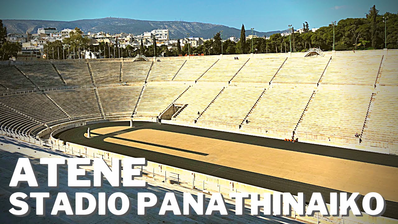 4K Walking Tour @ Stadio Panathinaiko Kallimarmaron [Atene, Grecia ...