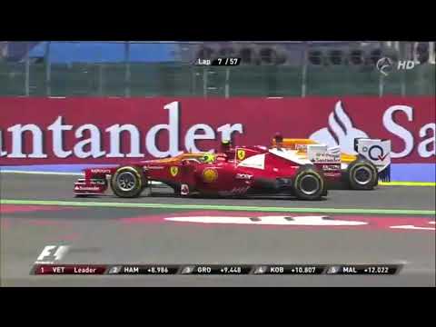 F1 2012 - GP Europa   Valencia 2012 - Carrera completa