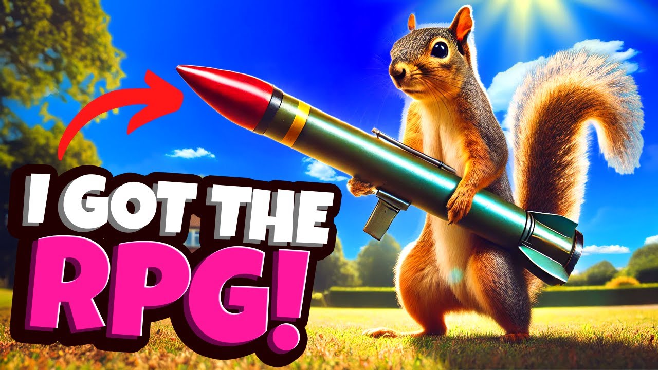 I UNLOCKED the RPG to Destroy EVERYTHING in Squirrel With A Gun! - YouTube