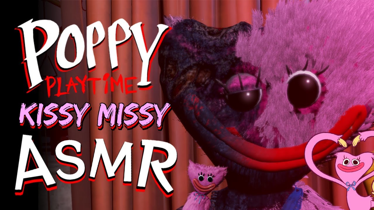 [ASMR VRC] Poppy Playtime Chapter 4 - Kissy Missy comforts you - [No talking] [Brush sounds ...