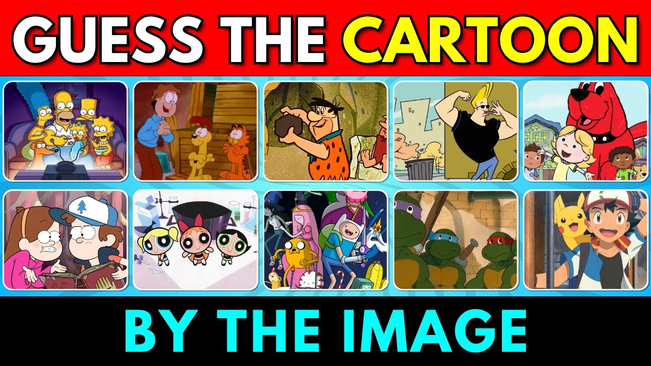 Guess the Cartoon by the Image | Can You Guess the 64 Cartoon? - YouTube