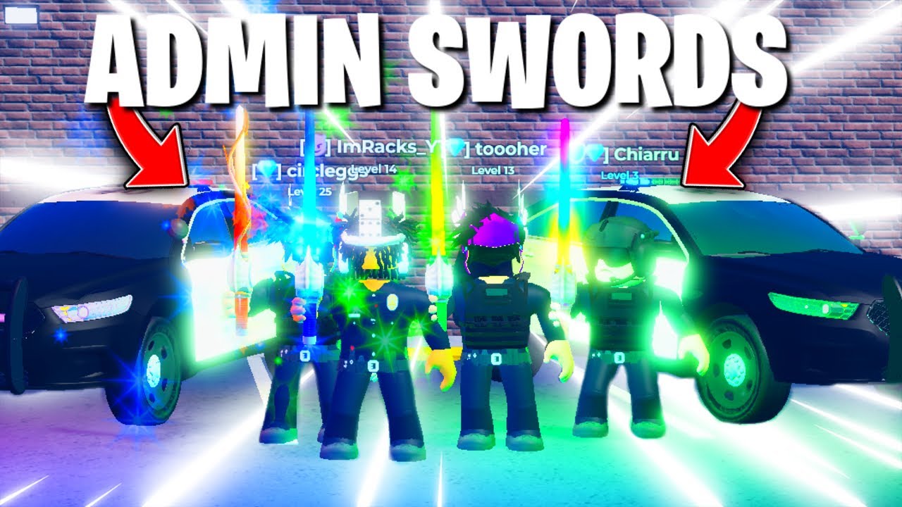 ADMINS GAVE ME ADMIN ONLY SWORDS IN ROBLOX CALI SHOOTOUT!! - YouTube