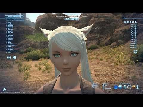 【FFXIV】Emotes Female Miqo'te Voice 1 & Voice 2（CV：Rie Tanaka）／【FF14】エ ...