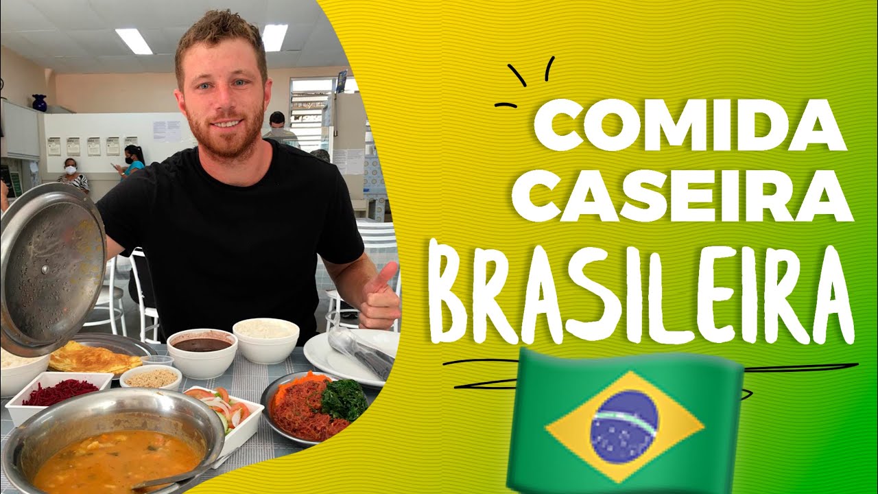 NUNCA Vi UM LUGAR assim no BRASIL ..Comida Caseira Por um PREÇO ...