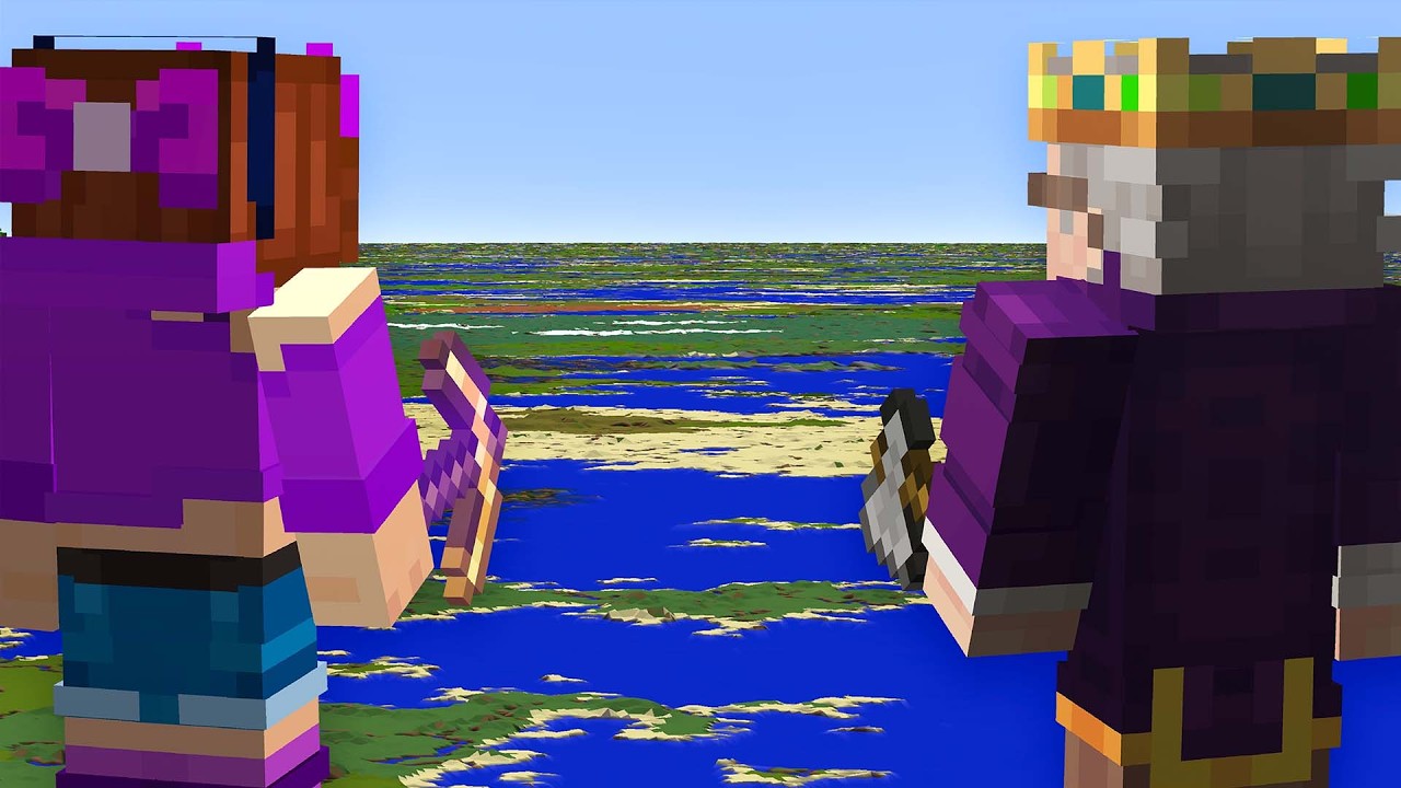 We Beat Minecraft Superflat (ft. Mogswamp) - YouTube