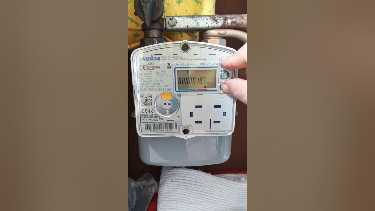 Nuovo contatore digitale del gas: come si leggono i consumi - YouTube