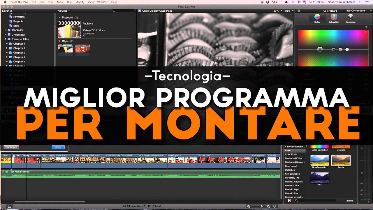 Qual'è il MIGLIOR PROGRAMMA PER MONTARE VIDEO? - YouTube