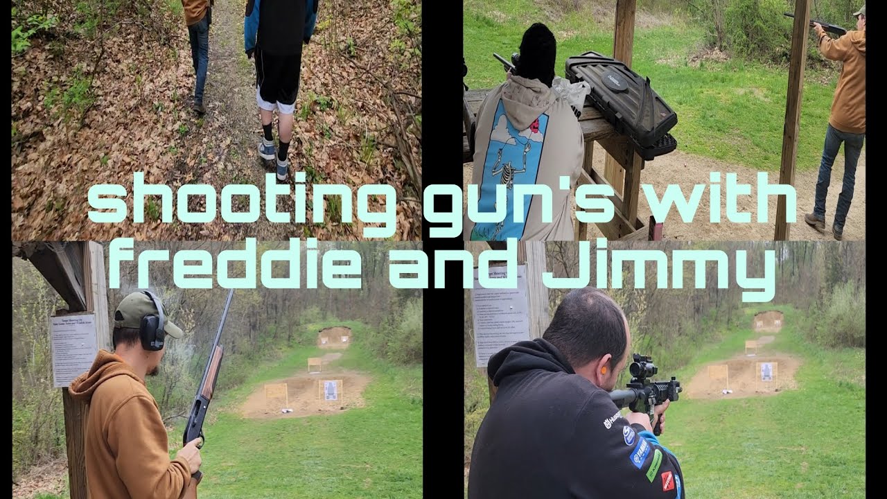 Shooting gun's!! - YouTube