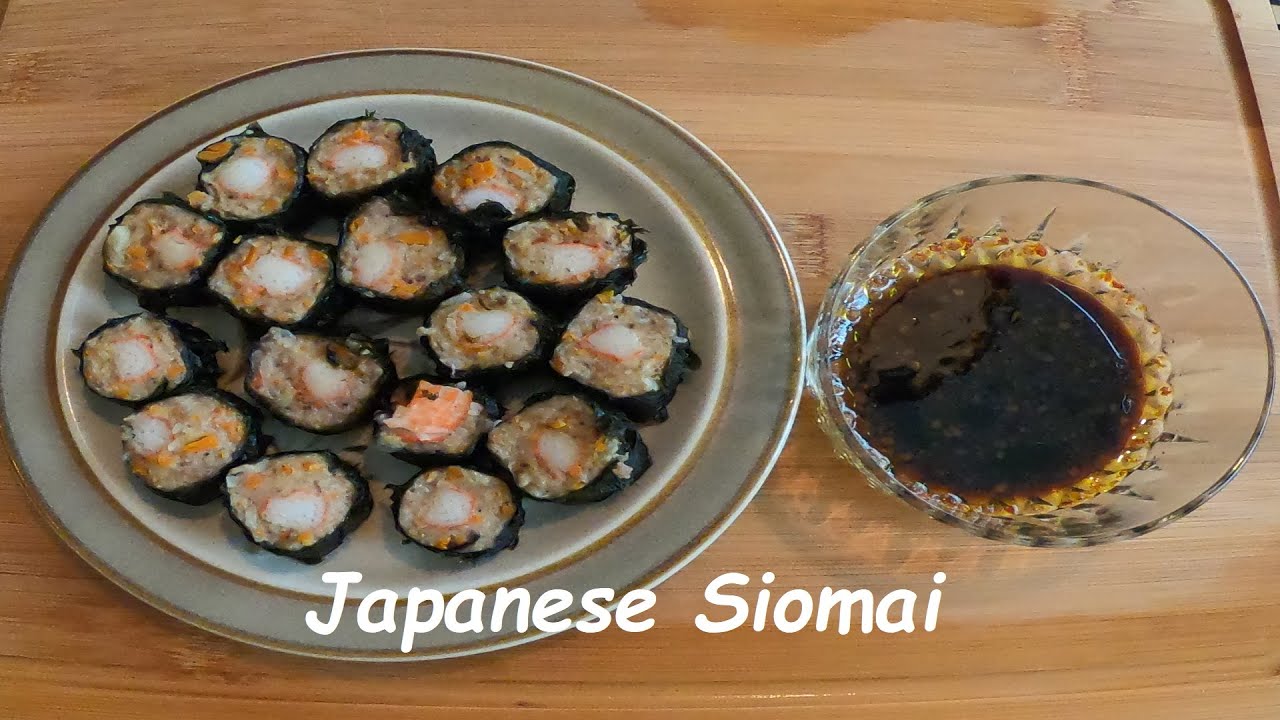How to cook Japanese Siomai - YouTube