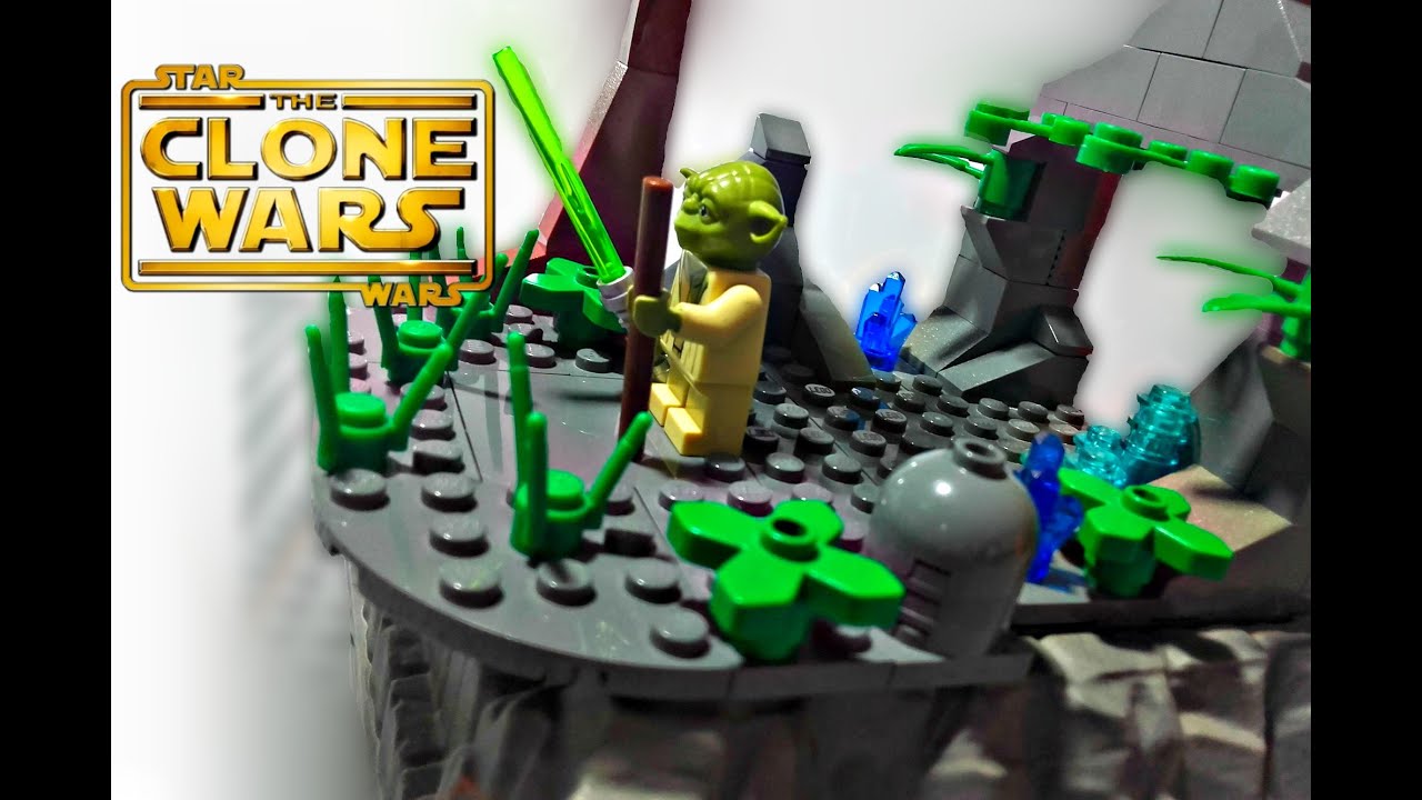 LEGO Star Wars The Clone Wars - Yoda's Vision On Dagobah - MOC Review ...