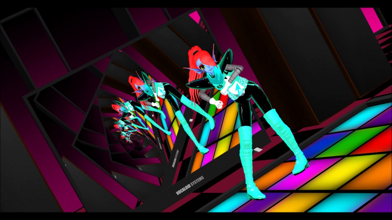 [MMD] Storyshift Undyne - Get Lucky - YouTube