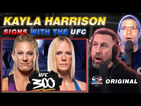 Kayla Harrison Signs with the UFC, Books UFC 300! - YouTube