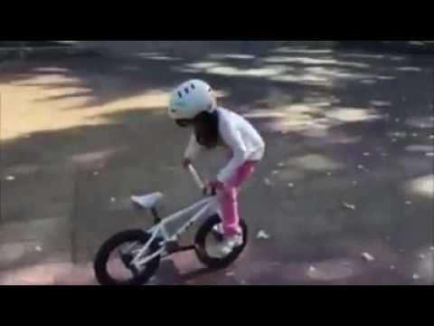 Top anak Cewe cantik jago atraksi sepeda BMX