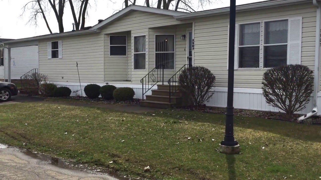 1989 Skyline Manufactured Home | For Sale | Online Auction - YouTube