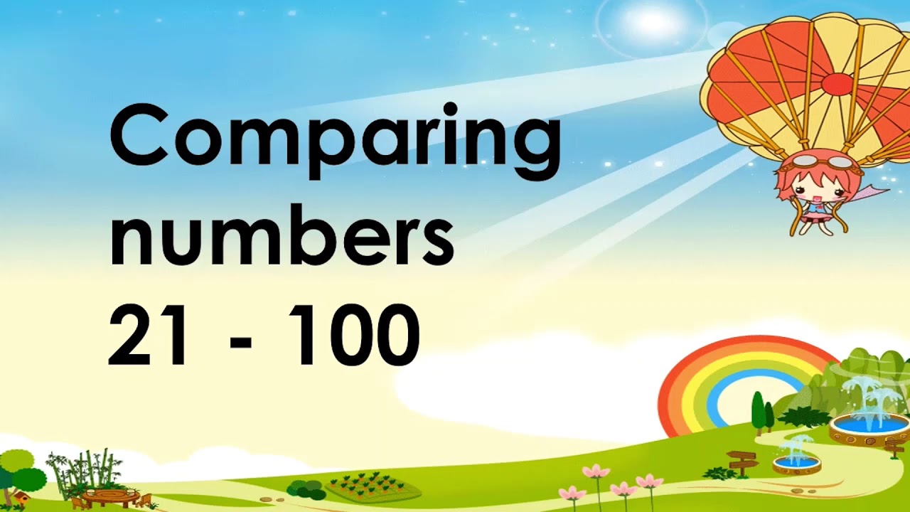 Comparing Numbers 20-100 - YouTube