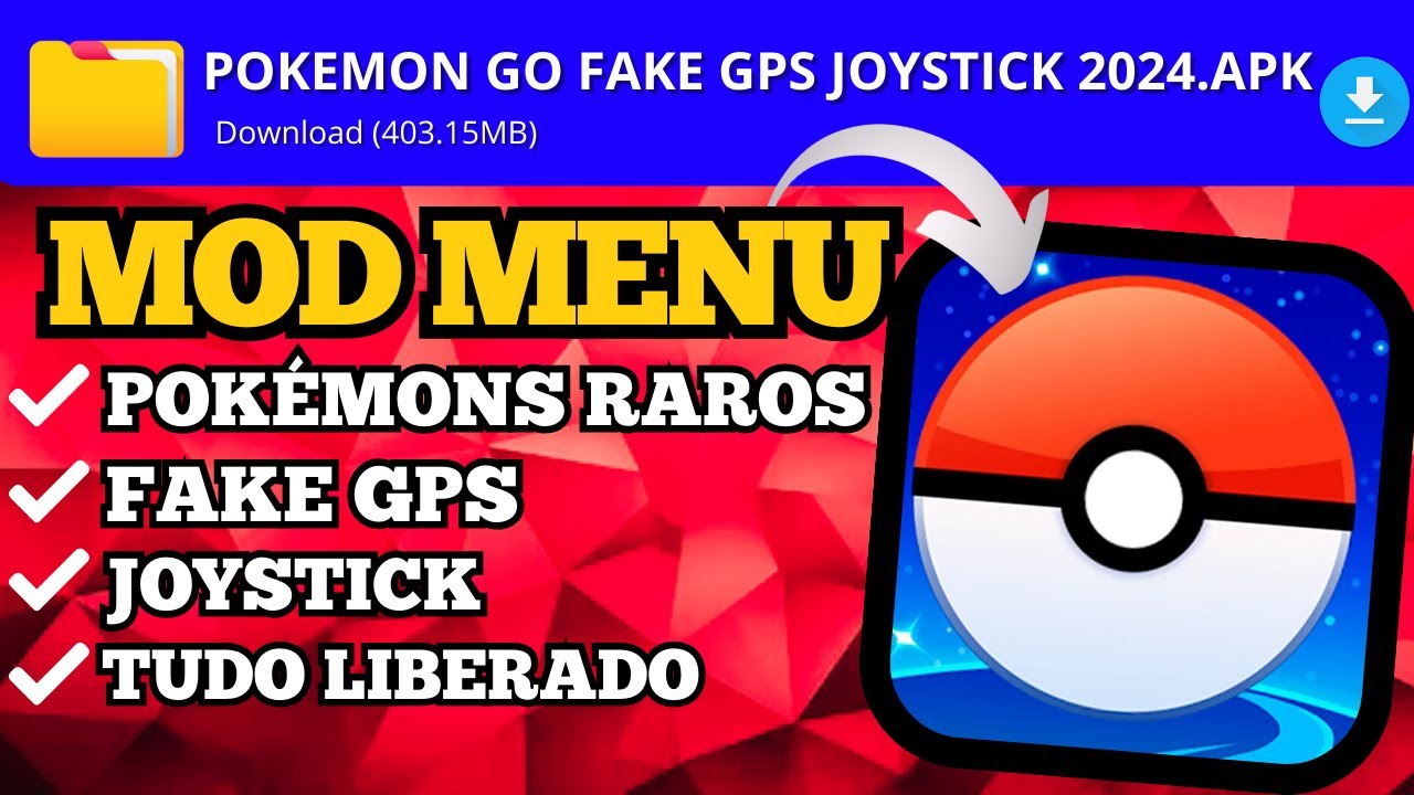 Pokémon Go Mod Menu Hack! fake gps, free coins, JOYSTICK melhor hack de ...