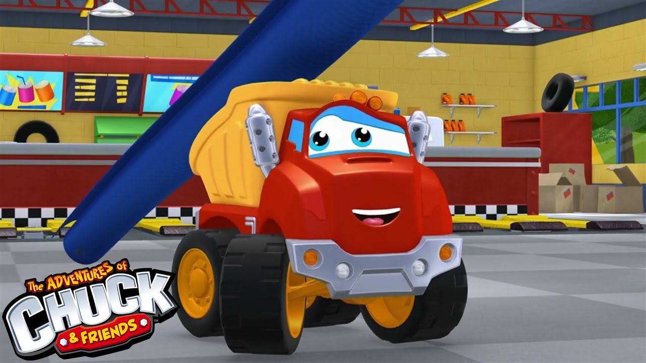 Learn with Chuck & Friends | Anchors-A-Wheel | Cartoon for Kids - YouTube