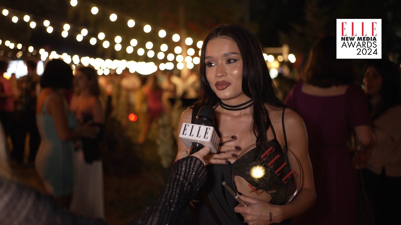 Ștefania Olariu, câștigătoare la categoria BEAUTY: ELLE New Media ...