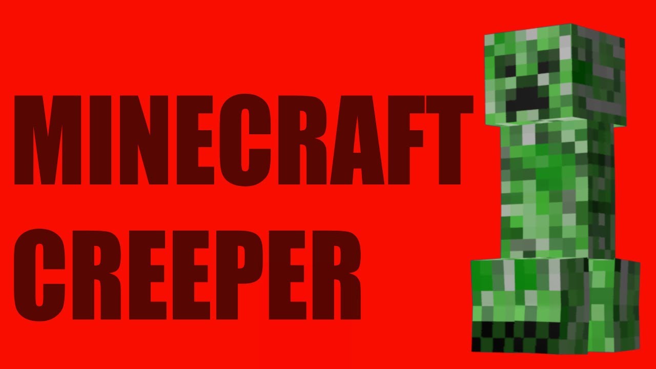 Red Screen Minecraft Creeper (1080p HD) - YouTube
